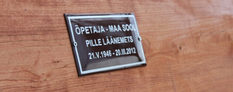 PILLE LÄÄNEMETS AIATÖÖST AVINURME KOOLIS – Avinurme Ajavakk